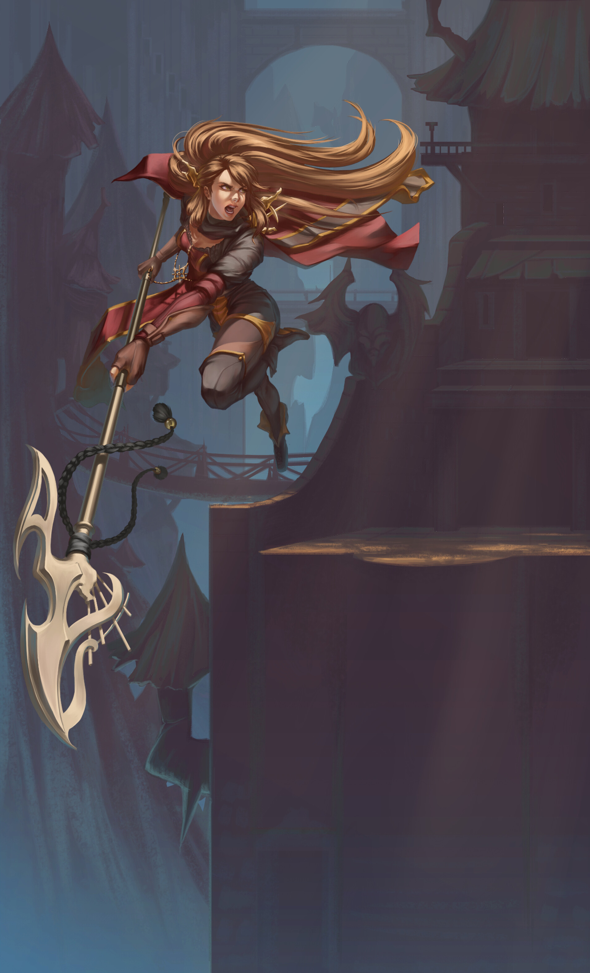 ArtStation - Character Design - Female Hero