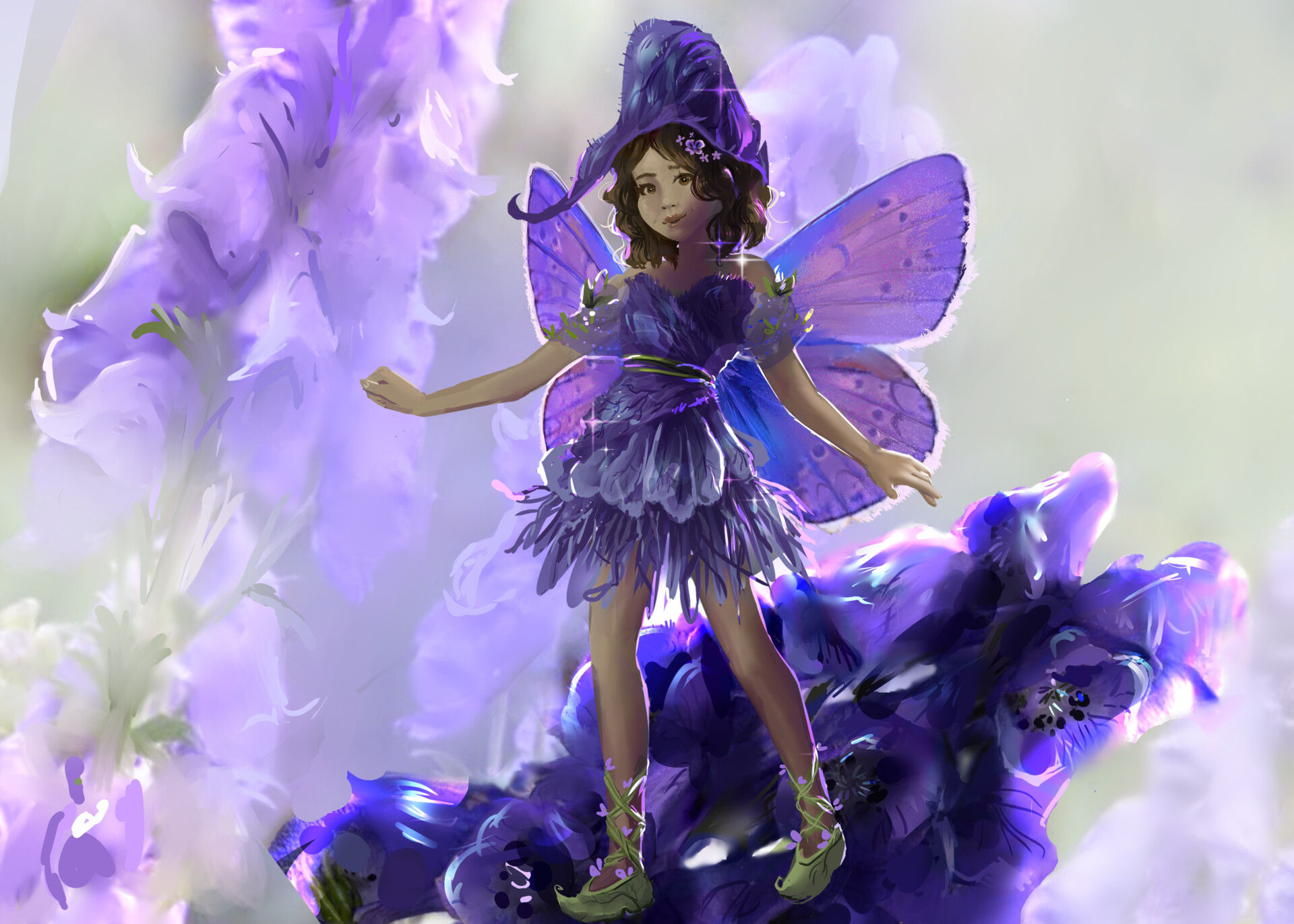 ArtStation - Candle Larkspur Fairy