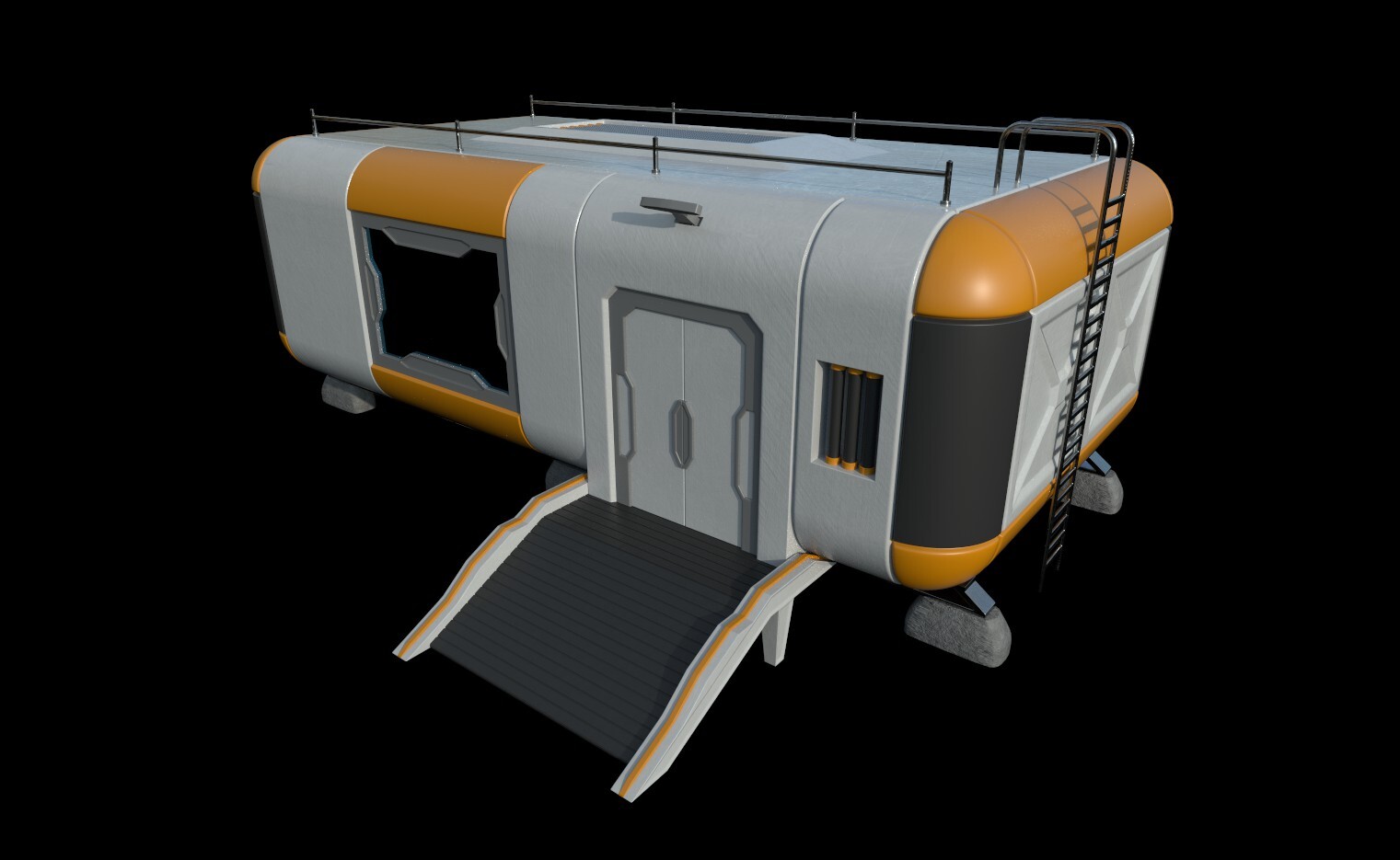 ArtStation - Sci-Fi Modular House