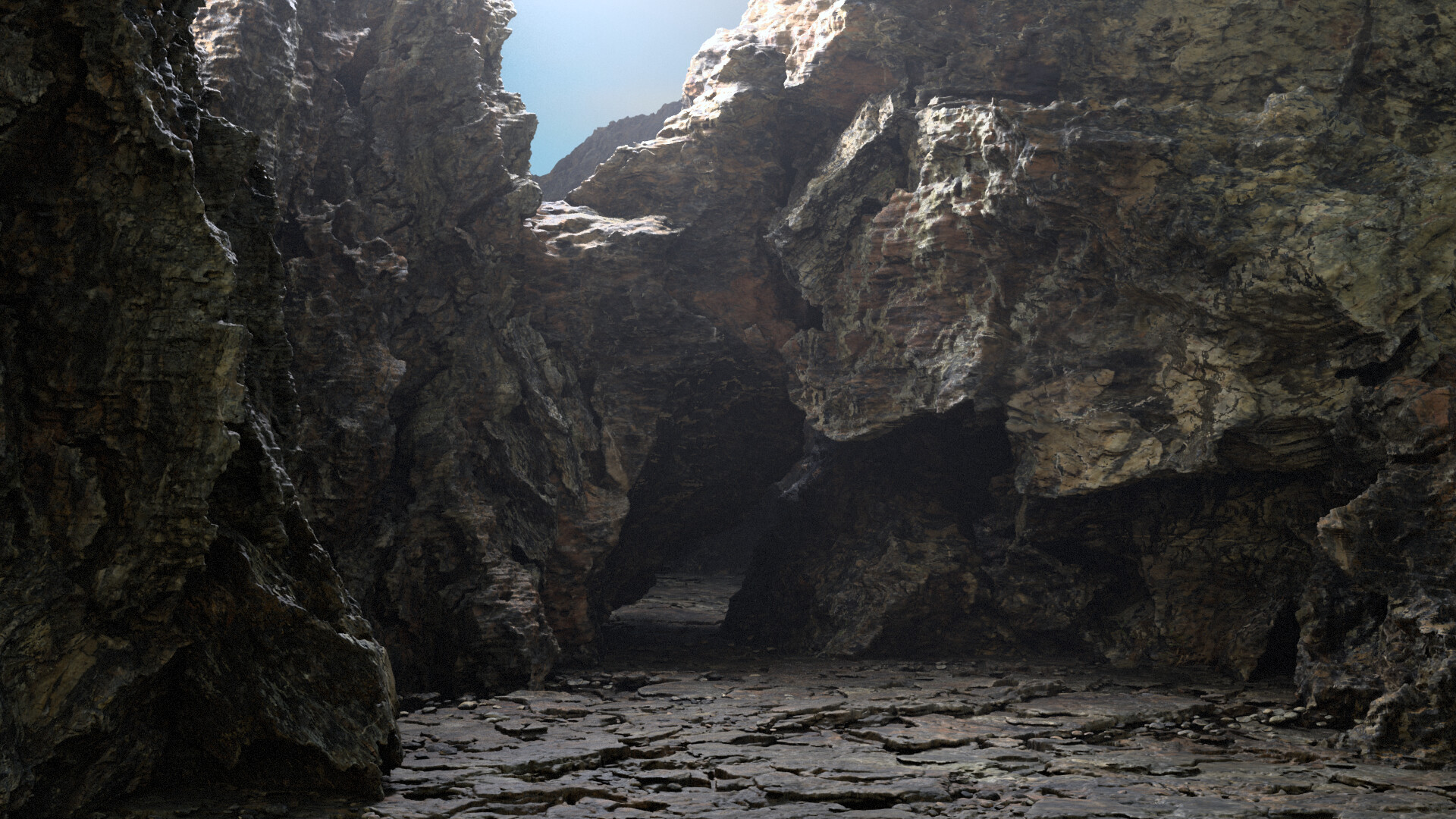 ArtStation - Rocky Canyon Environment