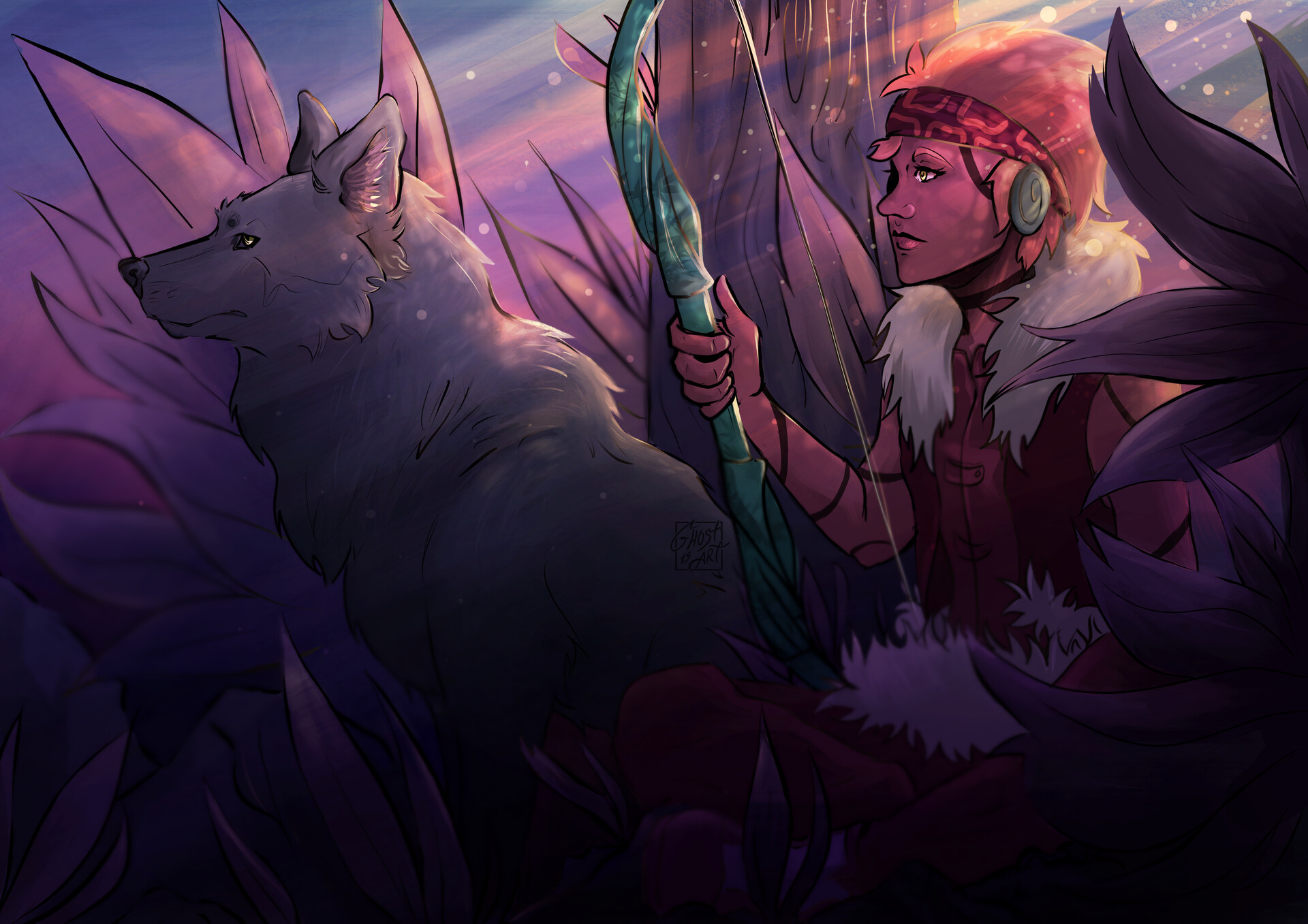 ArtStation - Rol character - Tora Neref - Última guardia