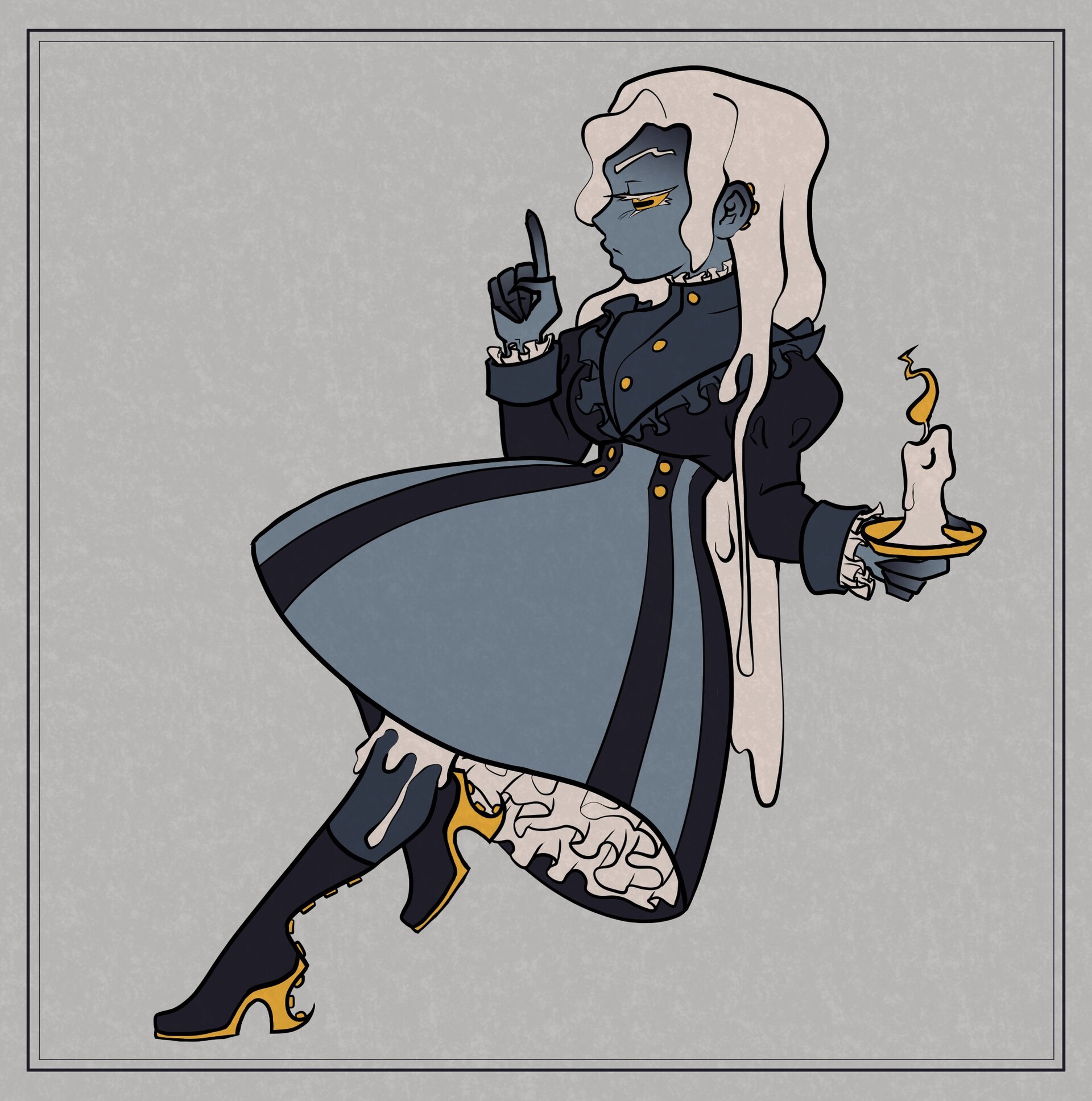 ArtStation - Candle girl