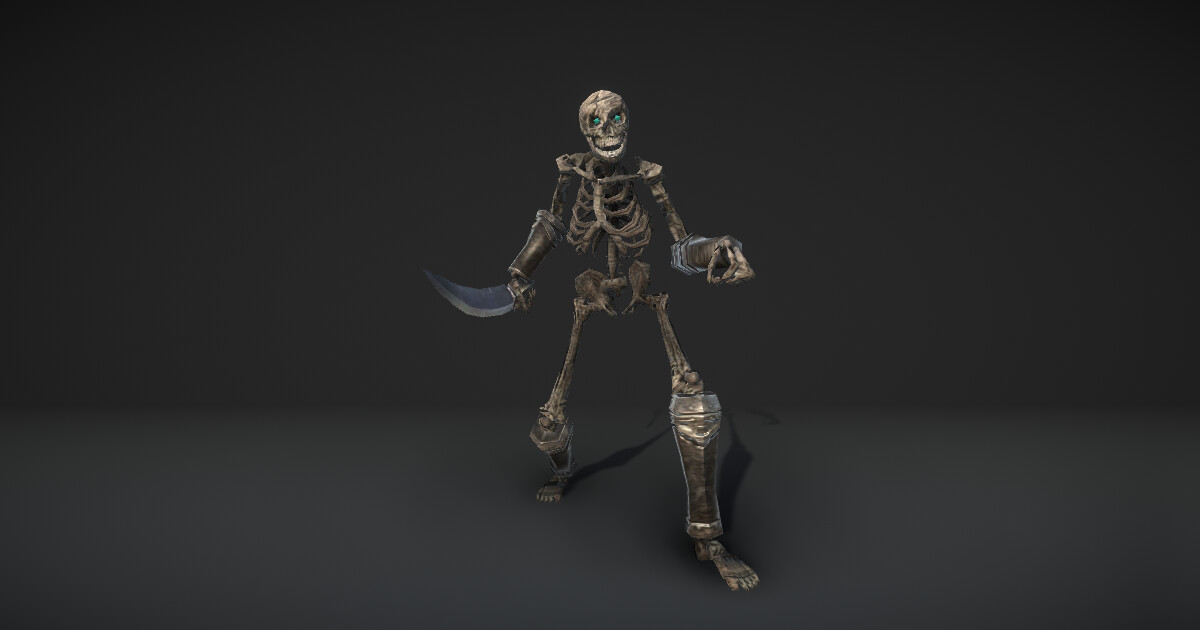 ArtStation - Skeleton Soldier B