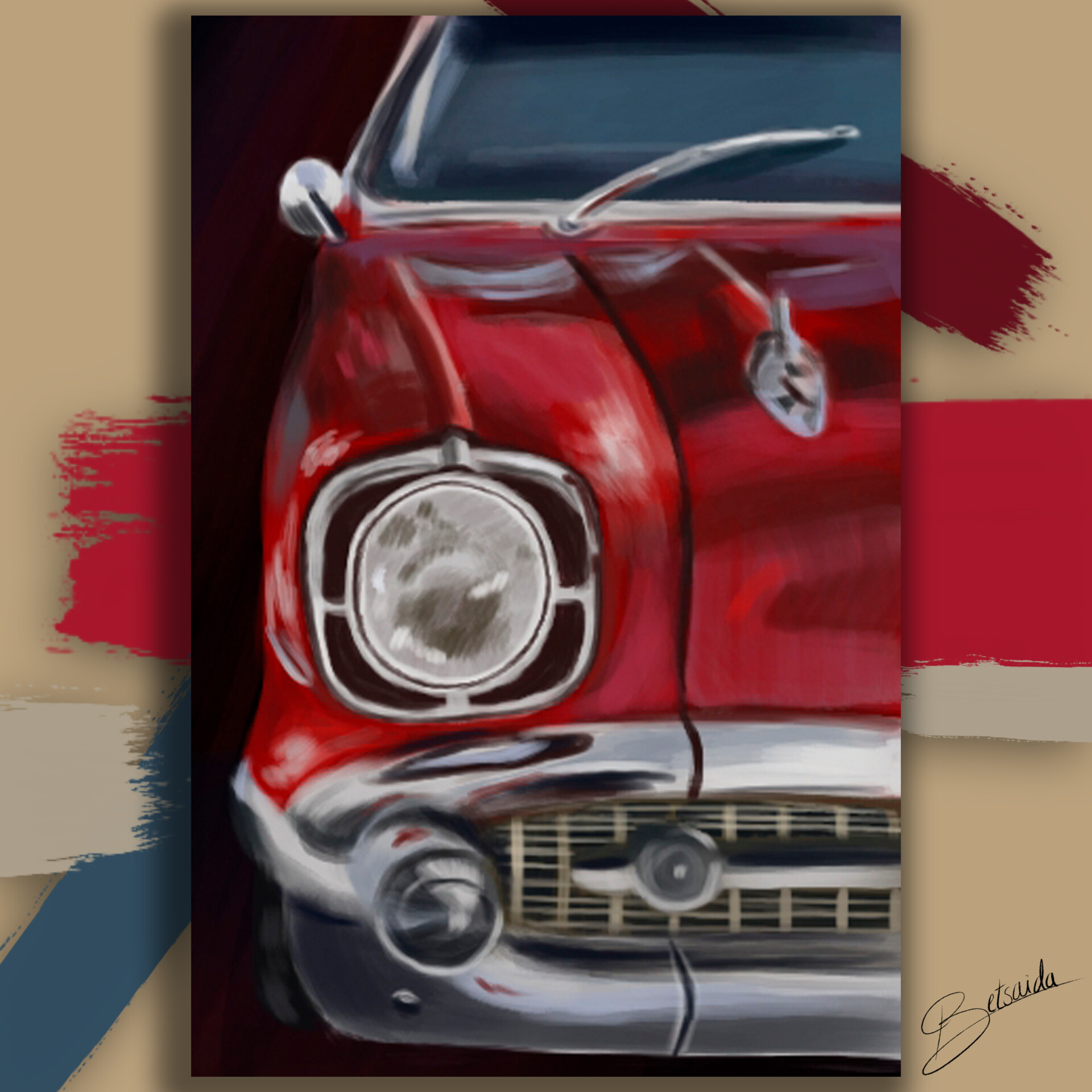 ArtStation - RED CAR