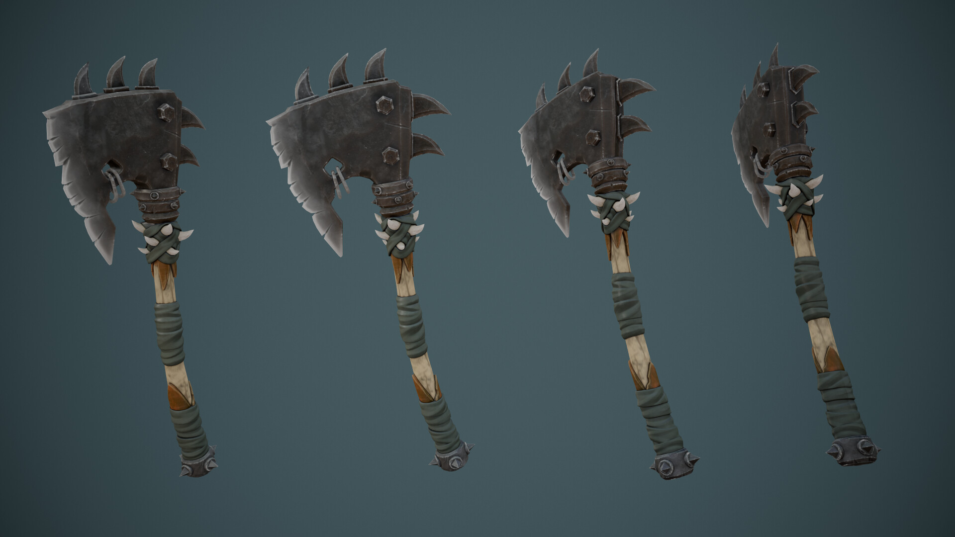 ArtStation - props_practice_Axe01