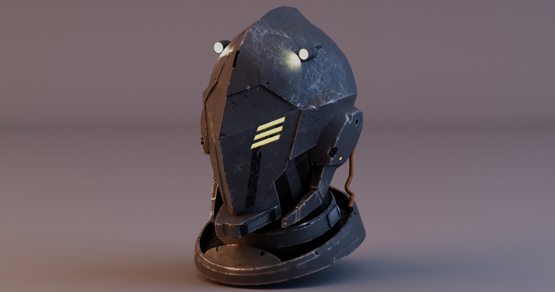 ArtStation - Hard Surface Helmet