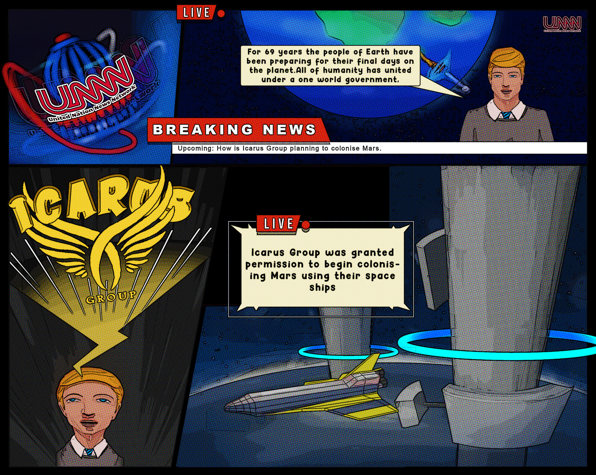 ArtStation - Comic Strip