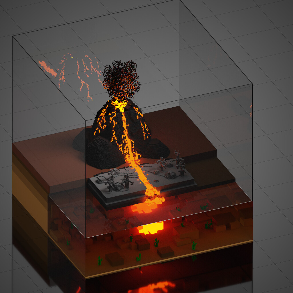 ArtStation - Volcano
