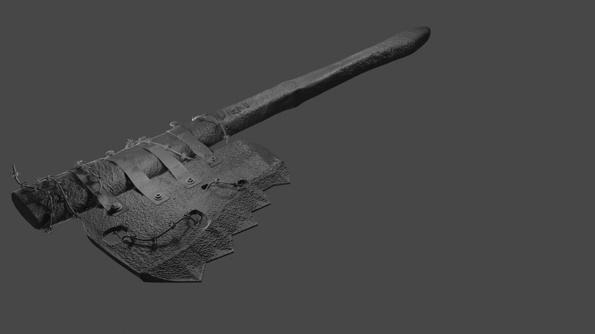 ArtStation - Dead ax Low-poly