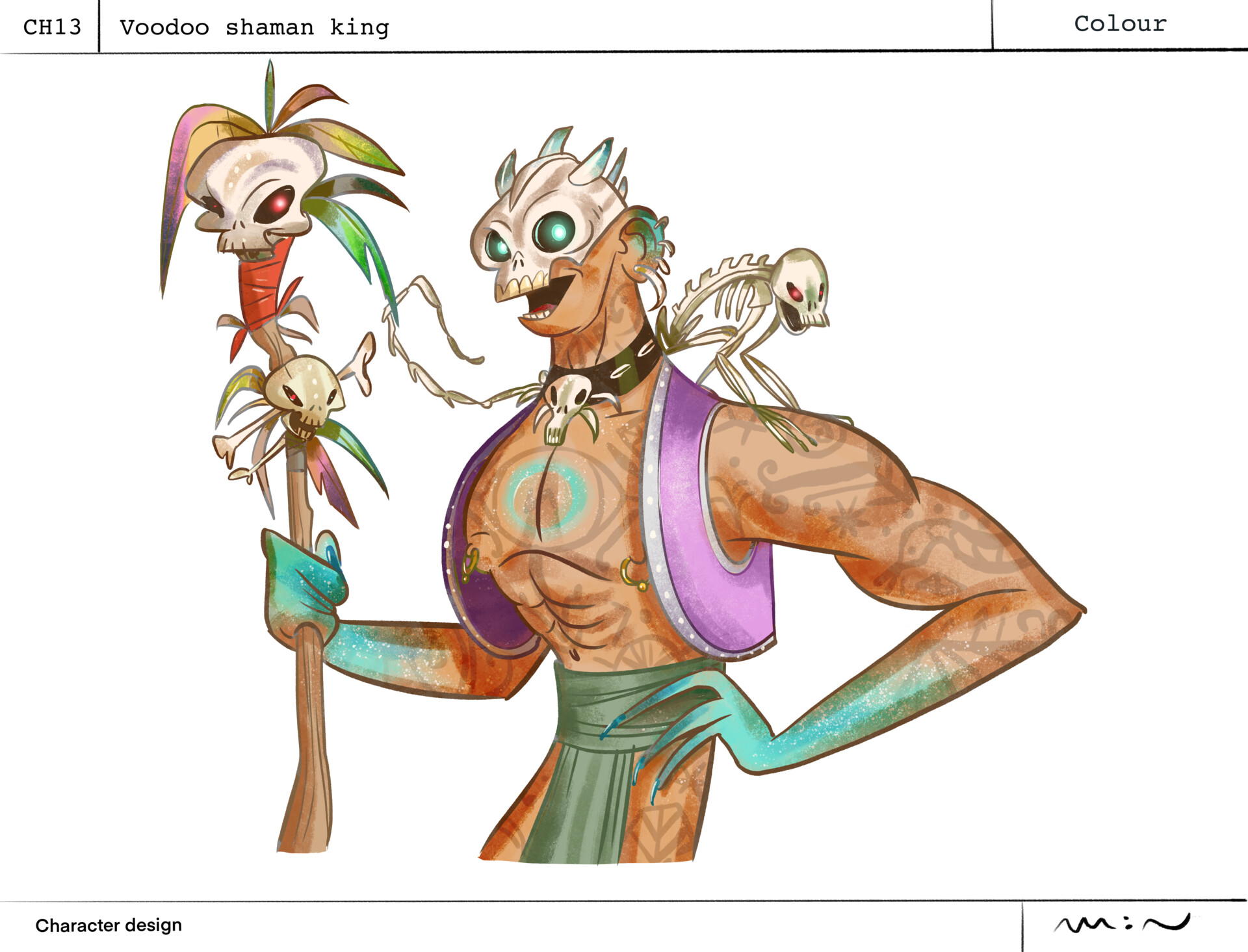 ArtStation - Voodoo Shaman King