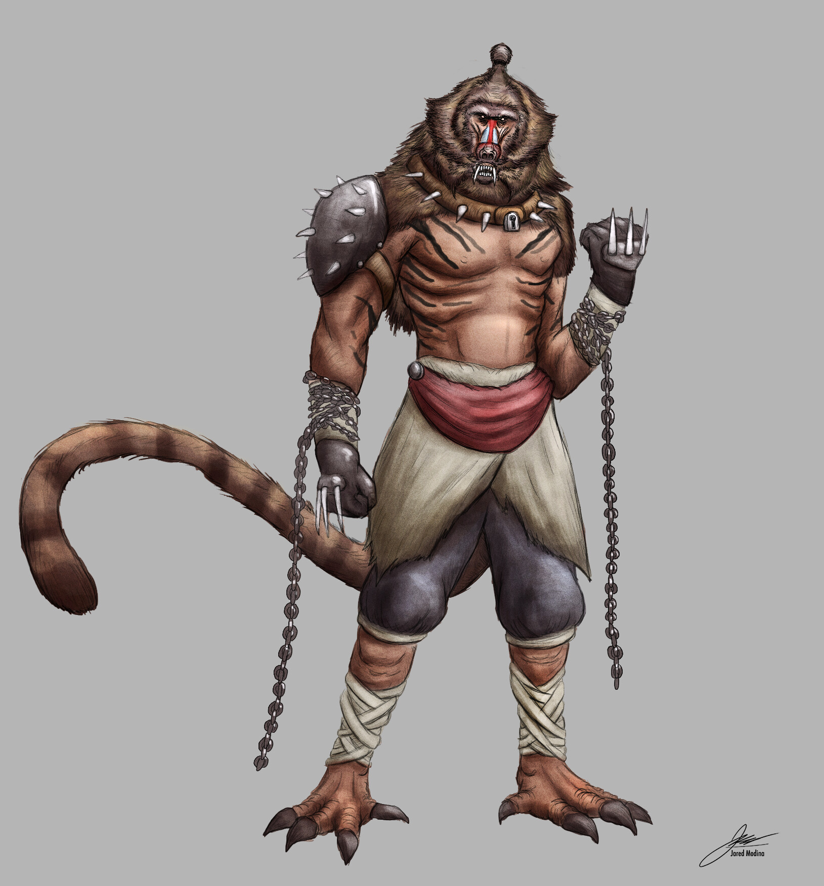 ArtStation - Animal Fighter Design Concepts