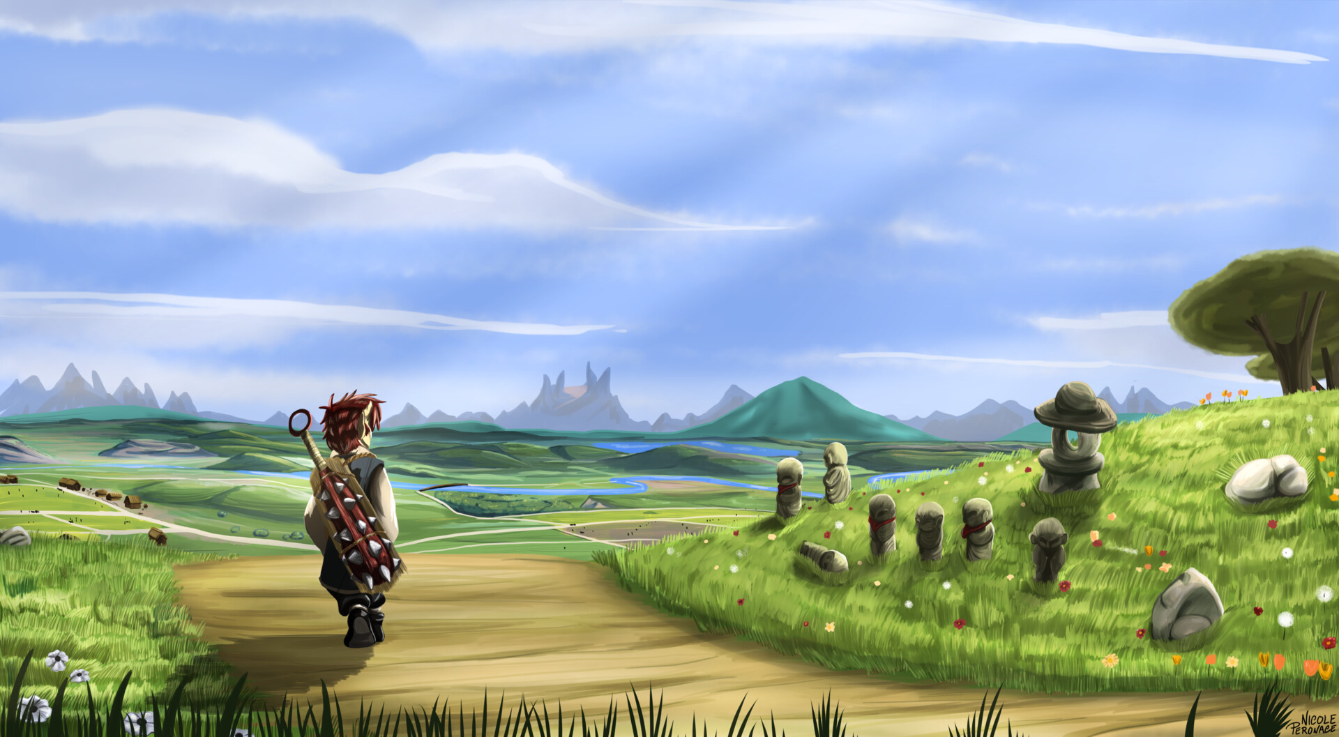 ArtStation - The traveling Child