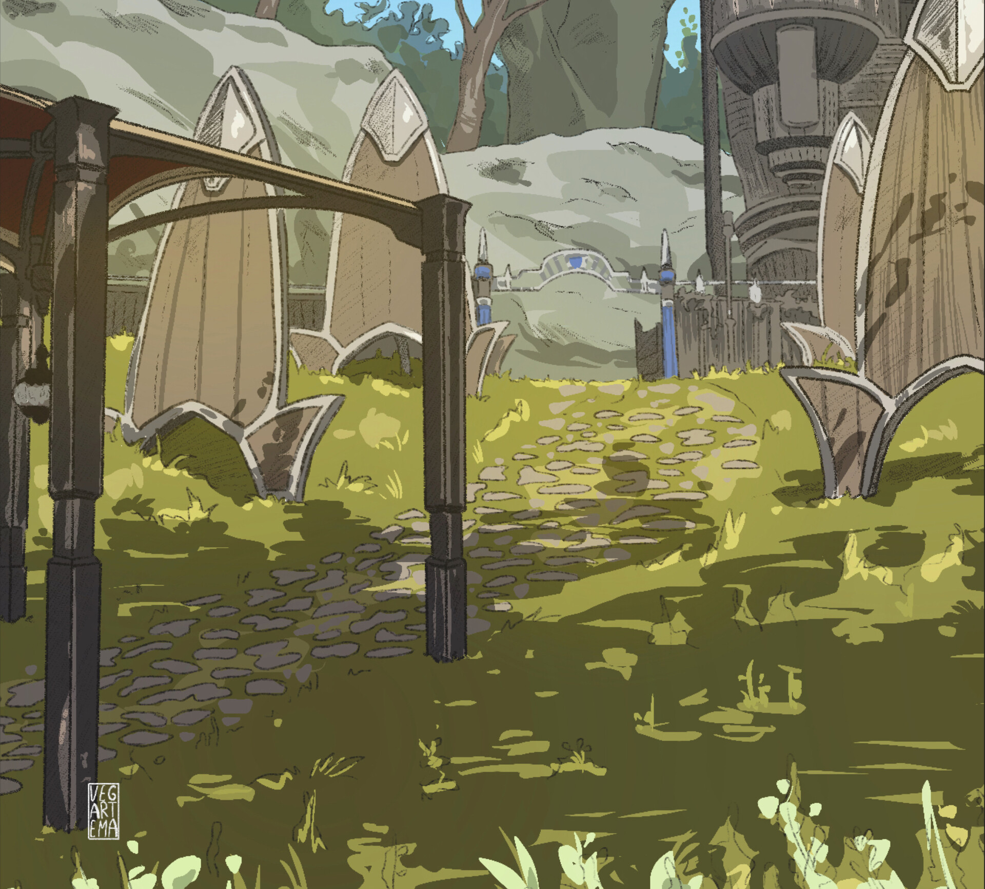 ArtStation - Through the Shroud