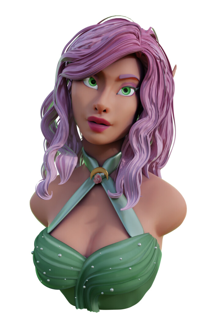 ArtStation - Orishana Bust