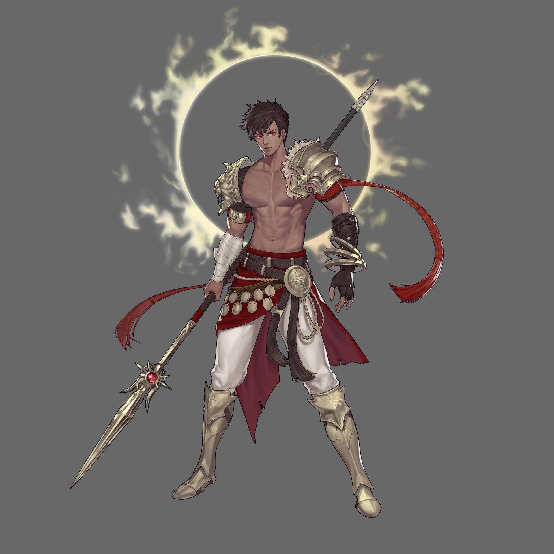 ArtStation - Spearman of Desert