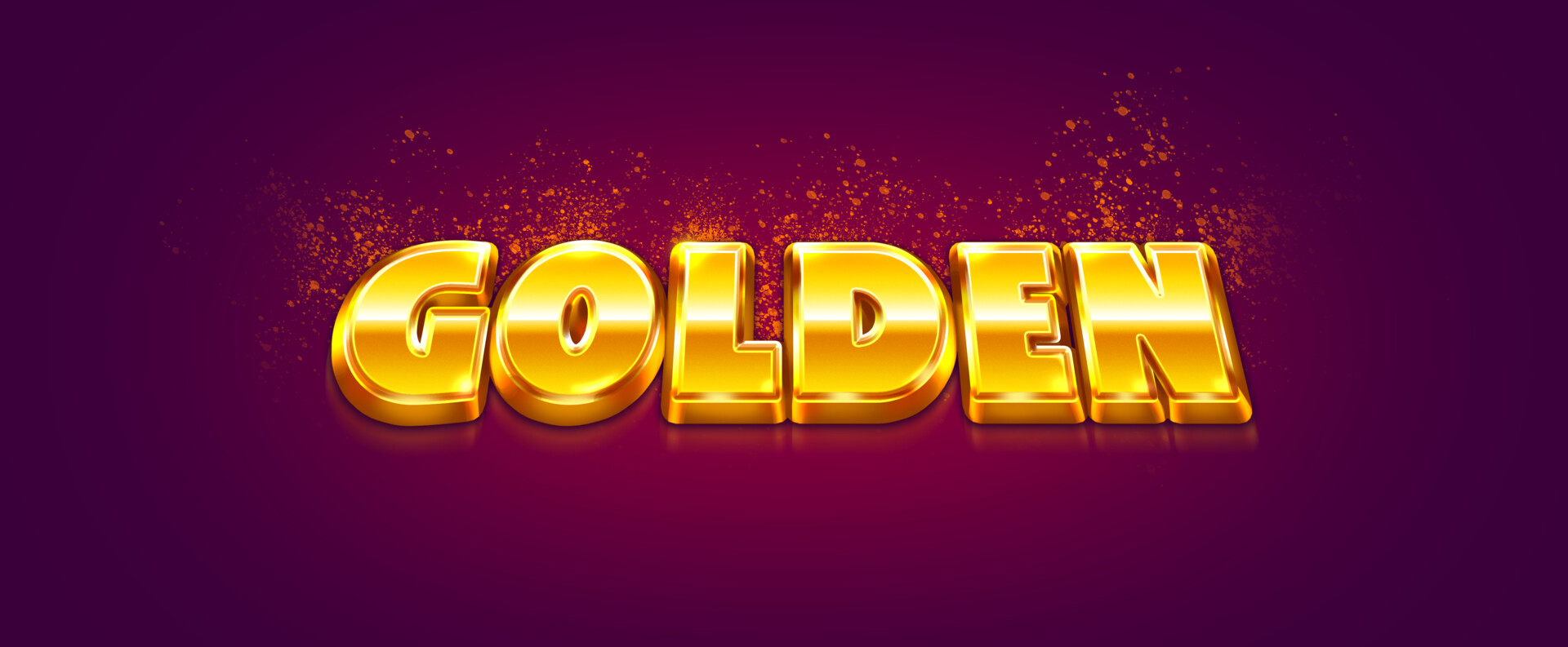 ArtStation - Golden text