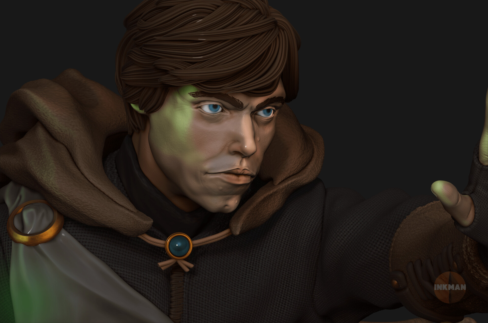 ArtStation - Luke Skywalker - Medieval knight