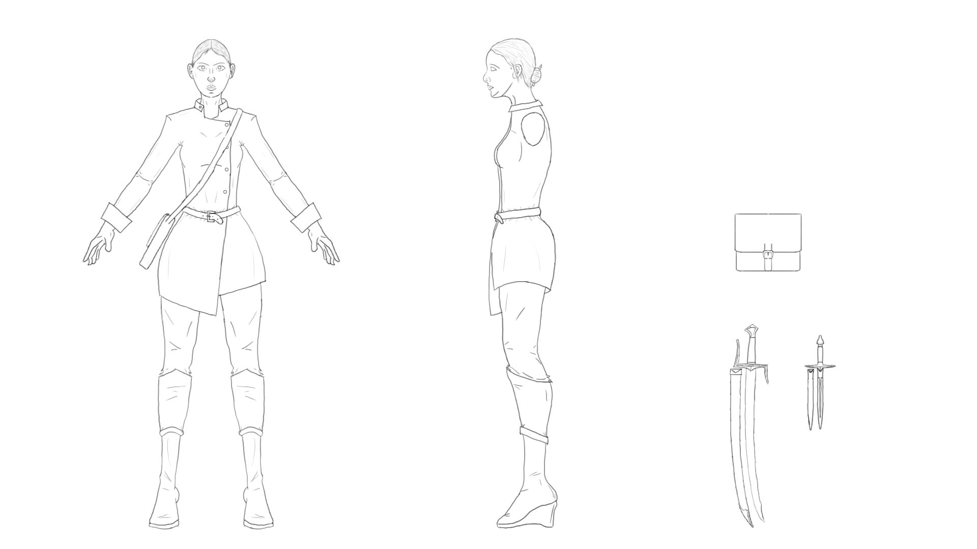 ArtStation - Solider Scribe Character Sheet