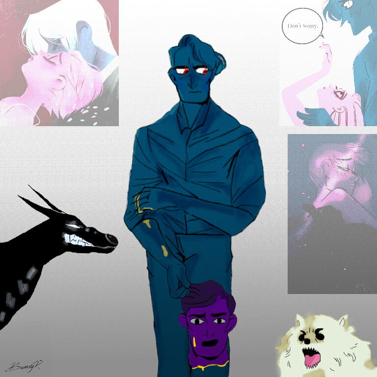 ArtStation - Apollo's Dismemberment (Lore Olympus)