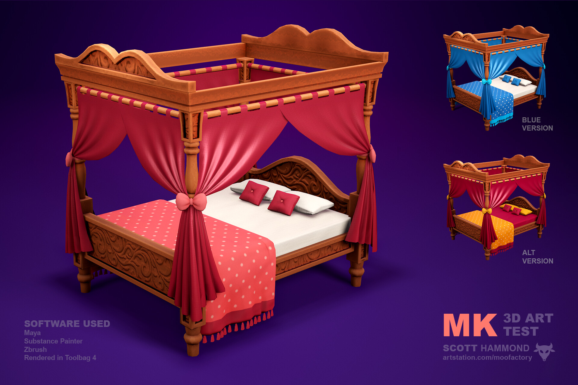 MF3D - The art of Scott Hammond - MK Art Test