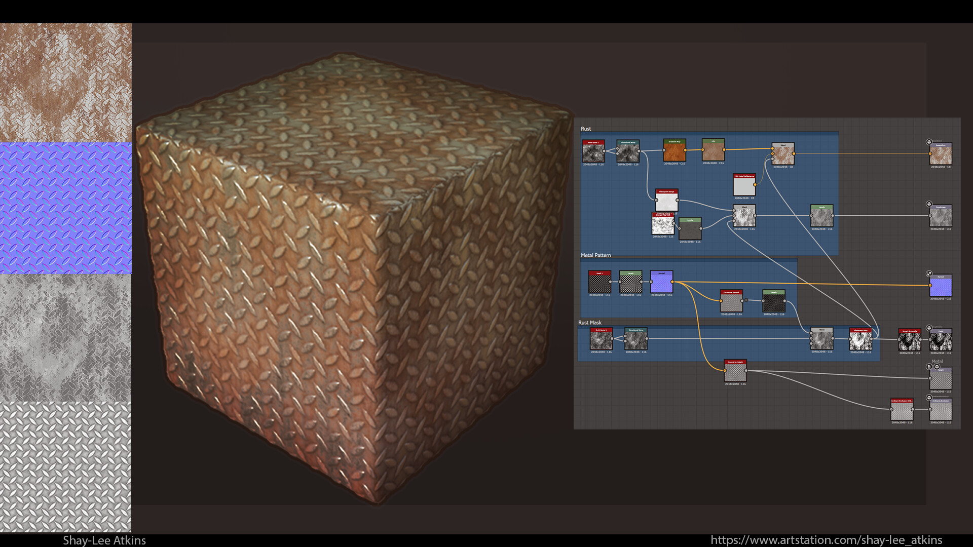 Shay-Lee Atkins - Substance Designer - Stylised Materials 02