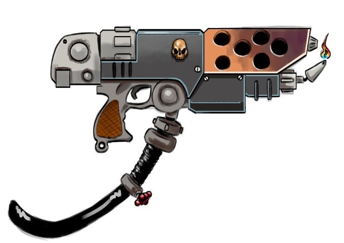 ArtStation - ADRAX AGATONE Melter Pistol