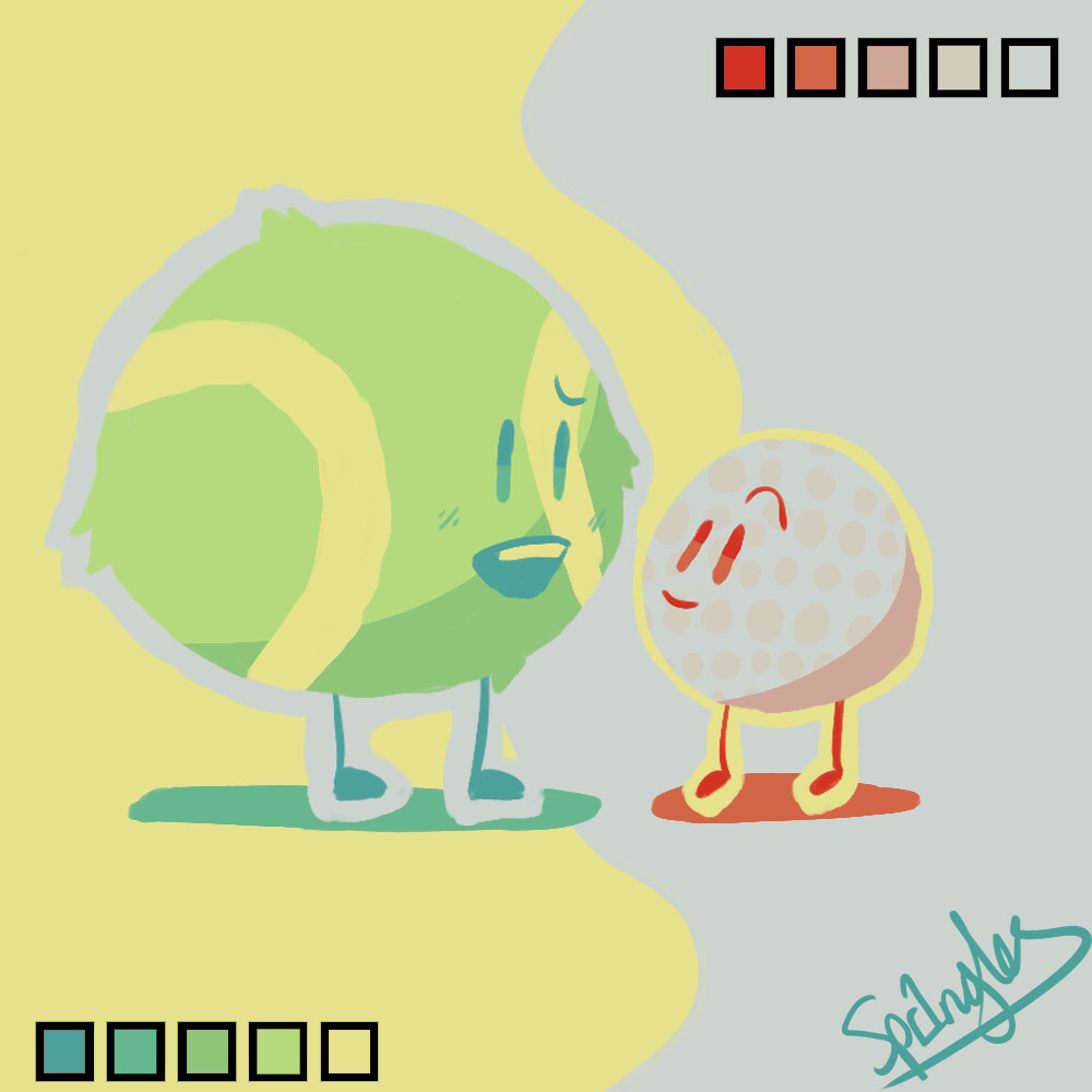Bfdi Tennis Ball And Golf Ball