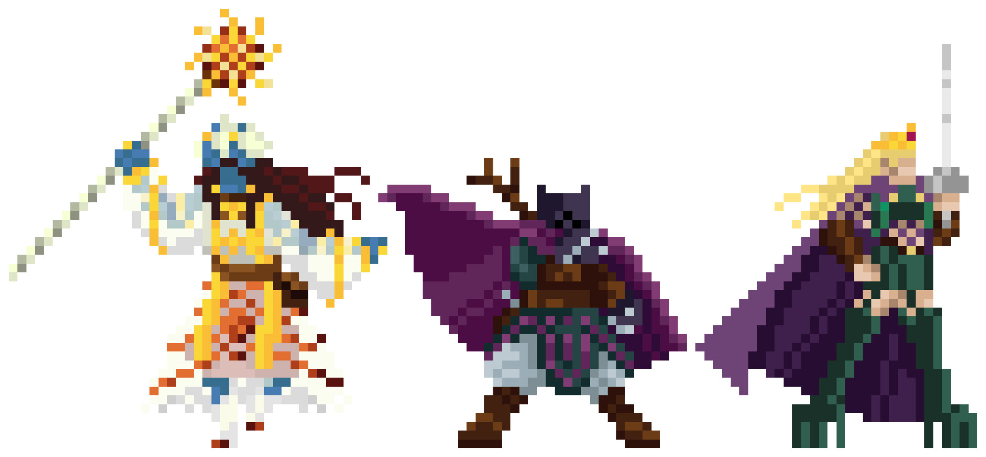 ArtStation - Dungeons and Dragons Assorted Sprites