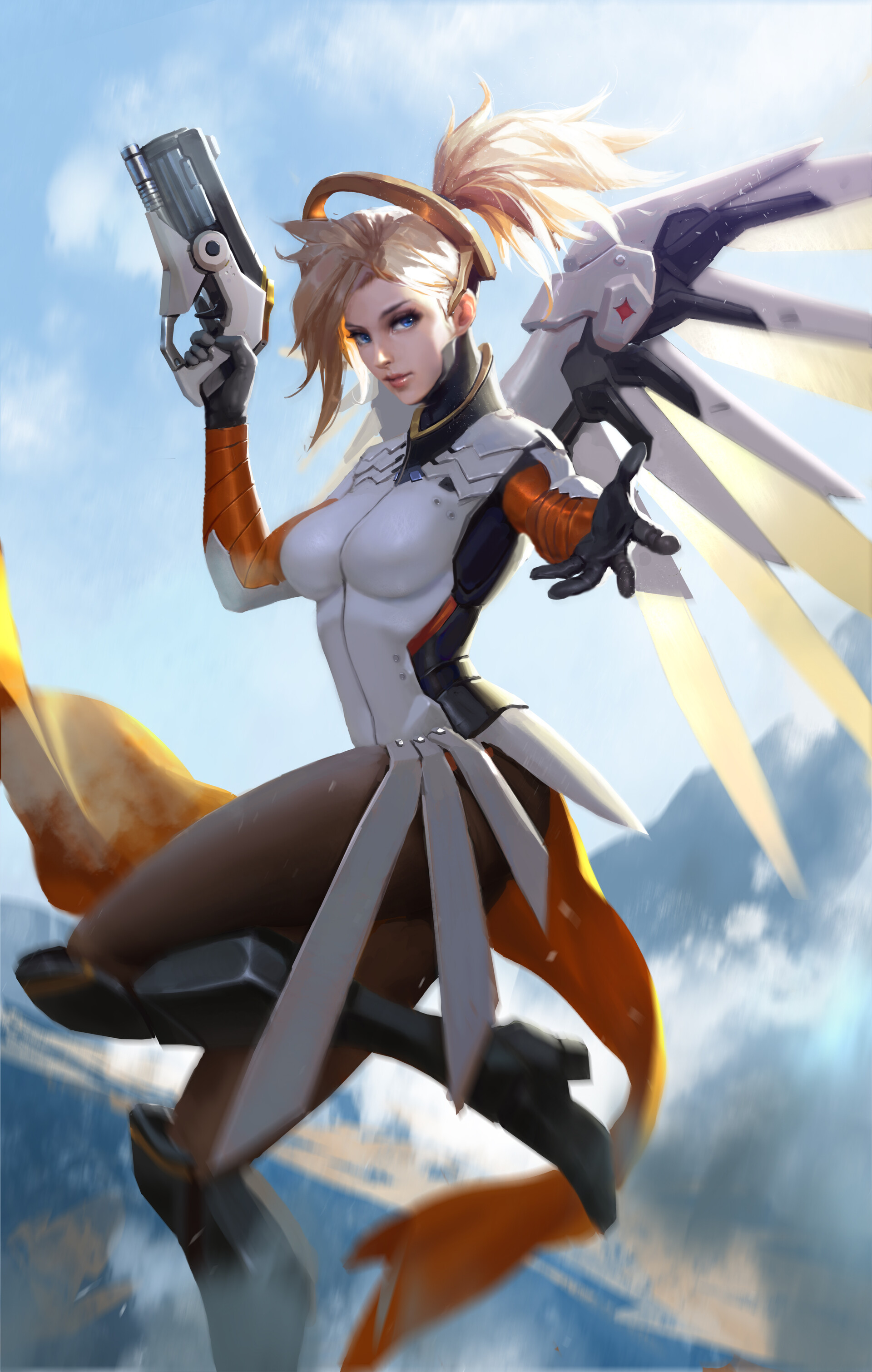 ArtStation - Overwatch - Angela Ziegler