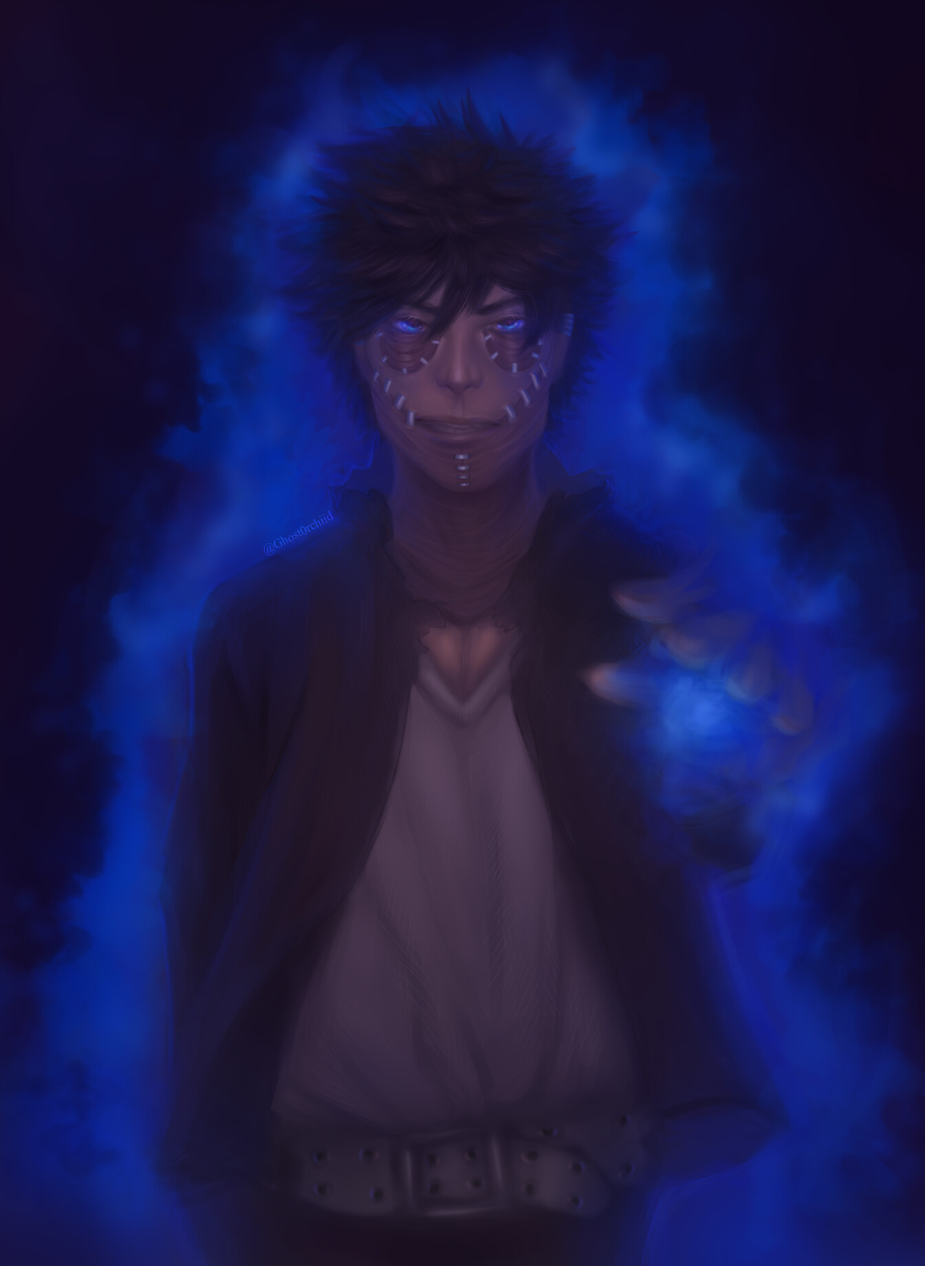 Artstation Mha Dabi Fan Art
