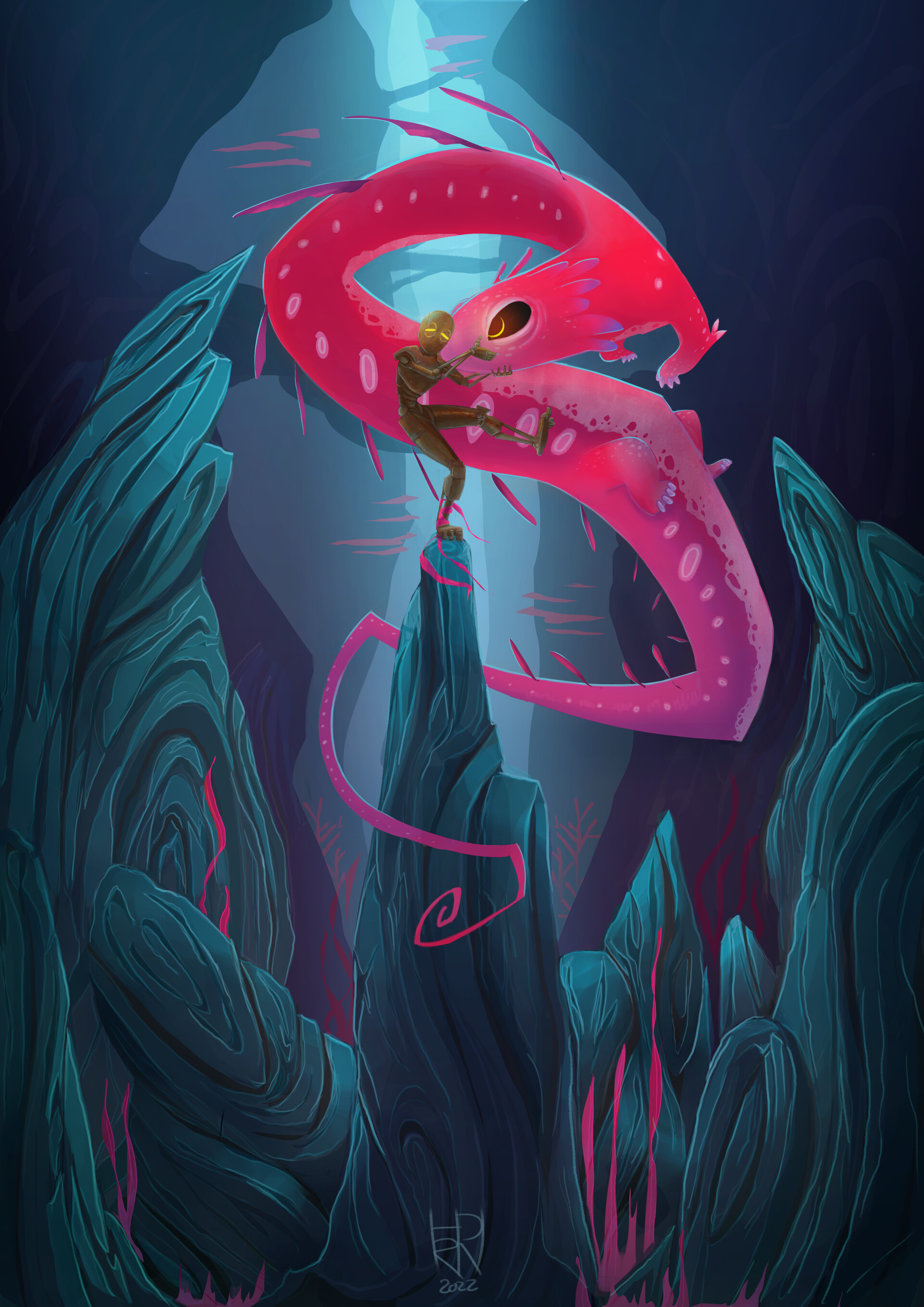 ArtStation - unlikely friendship