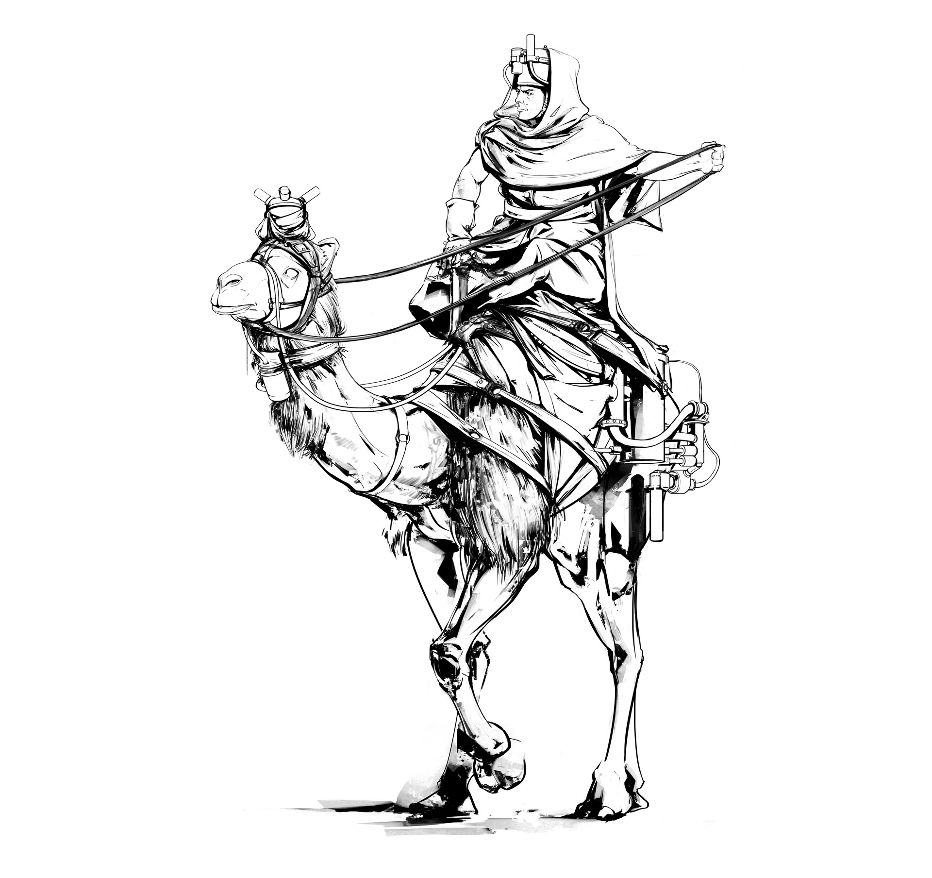 ArtStation - Camel Rider