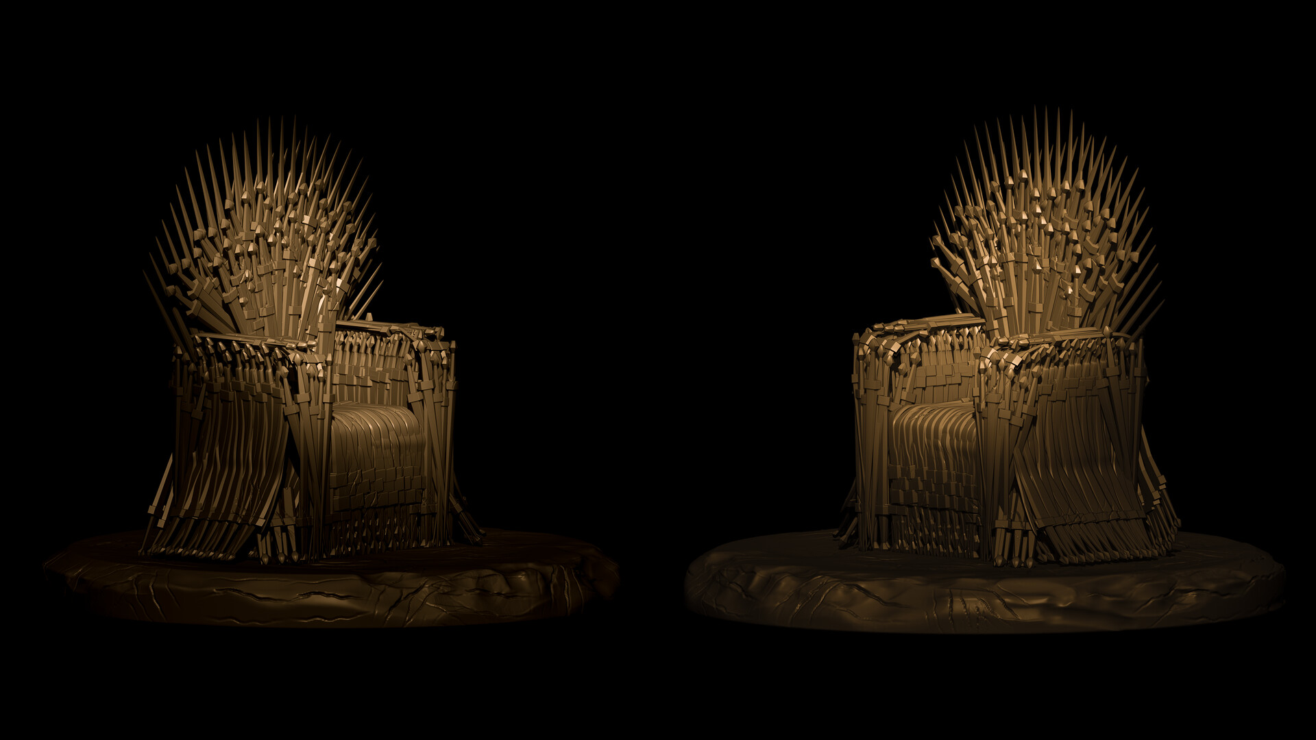 ArtStation - Game of Thrones chair