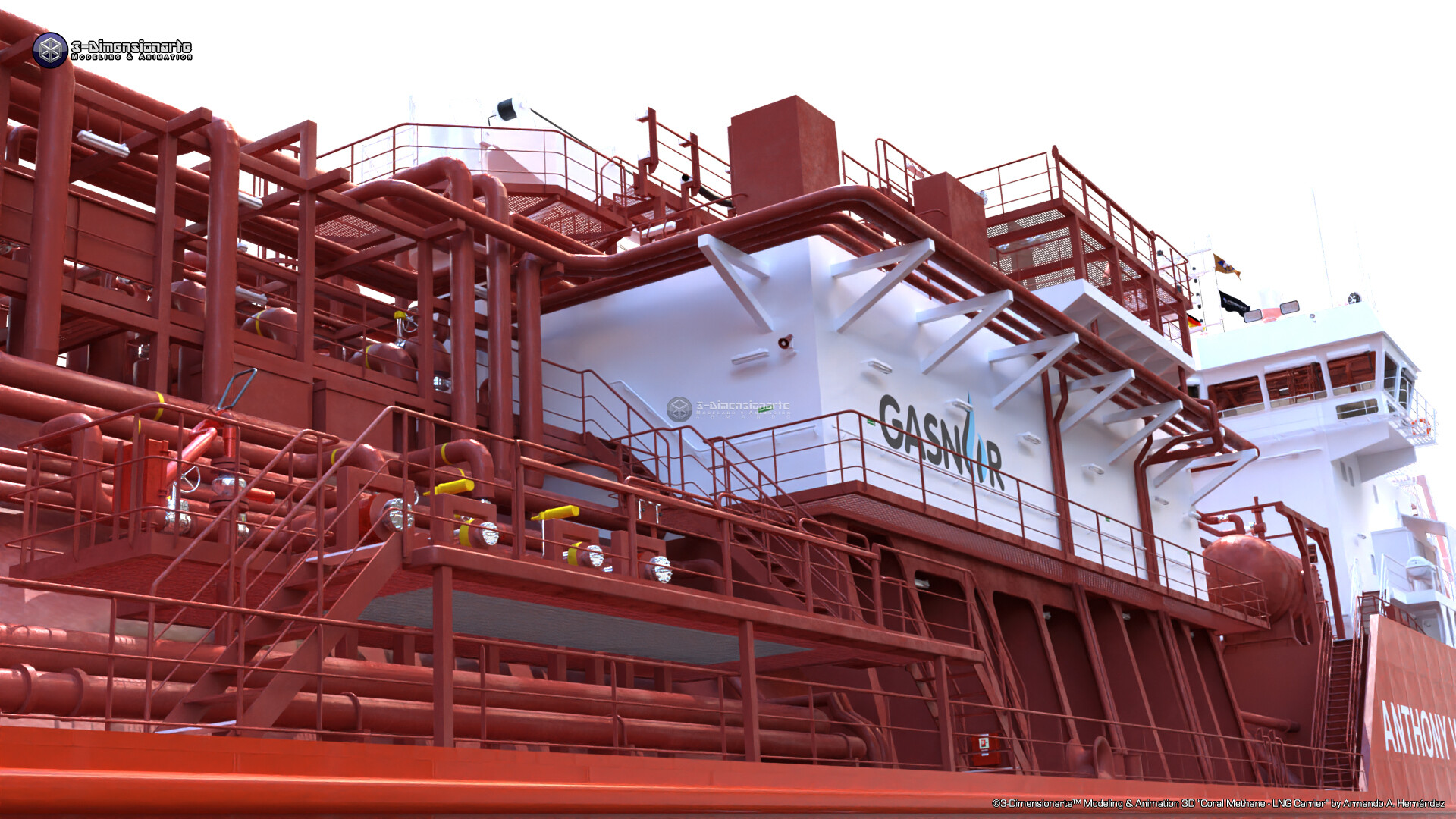 Armando A. Hernández - "Coral Methane" - LNG / LPG / LEG Carrier