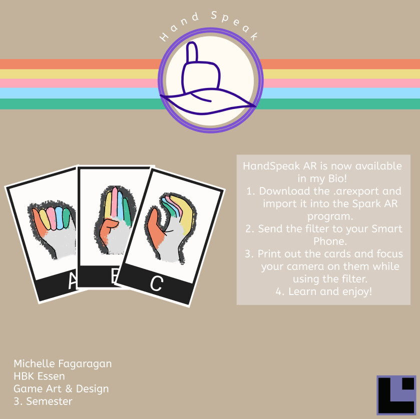 ArtStation - HandSpeak - The helping hand (Winter Semester Project 2022)