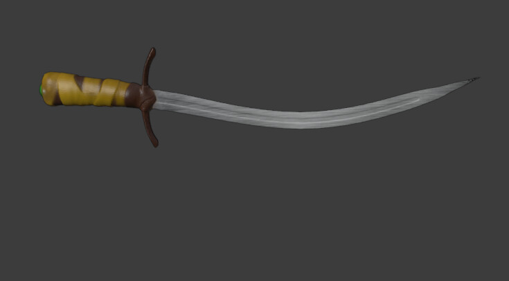 ArtStation - Janissary's Sword with Sword Sheat