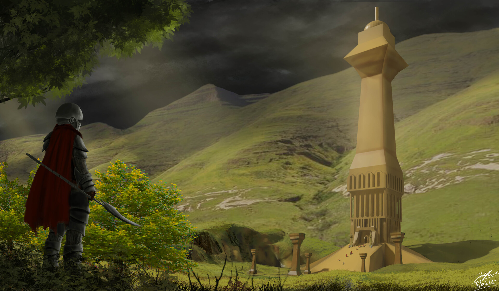 ArtStation - Tower of Knowledge