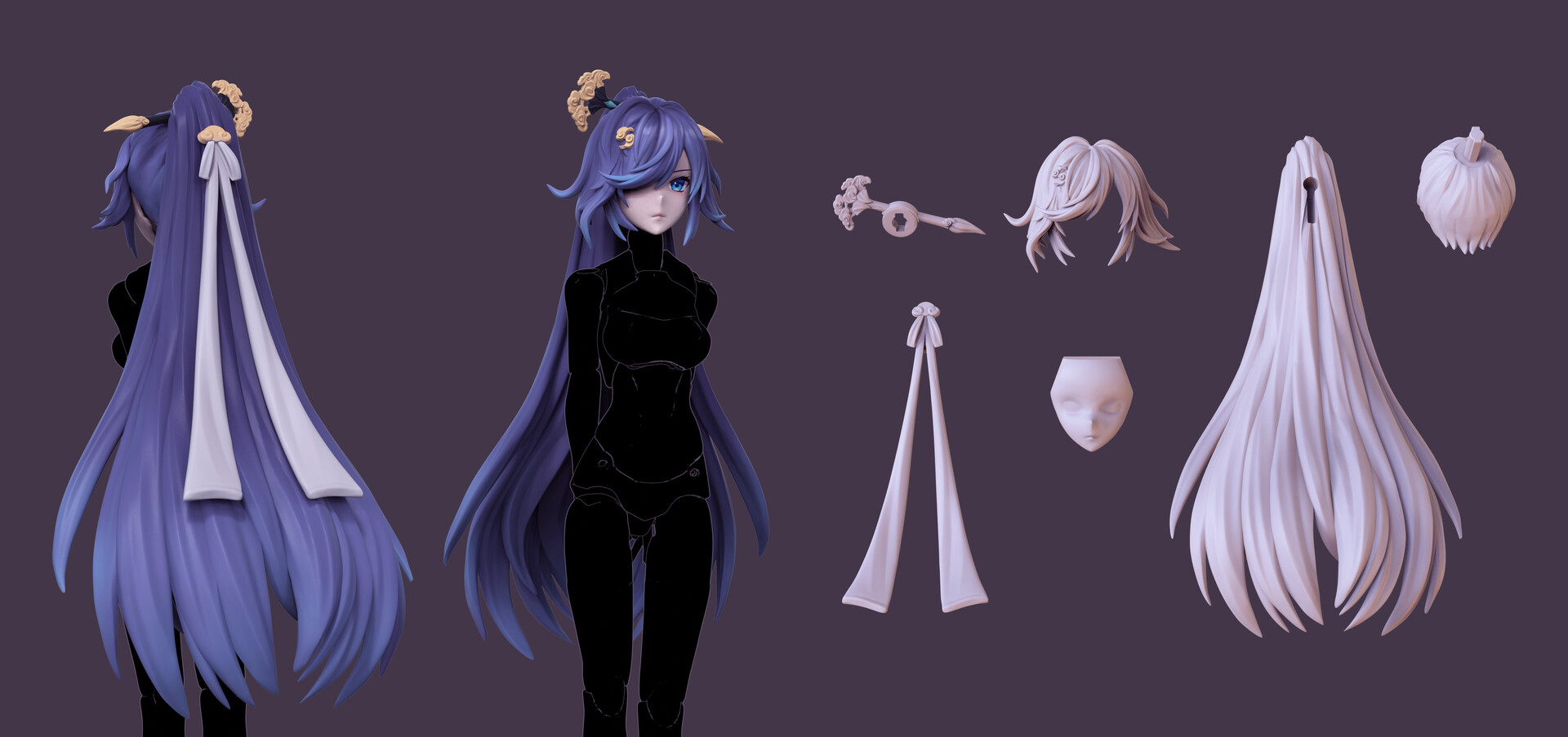 ArtStation - Fu Hua Fan Art