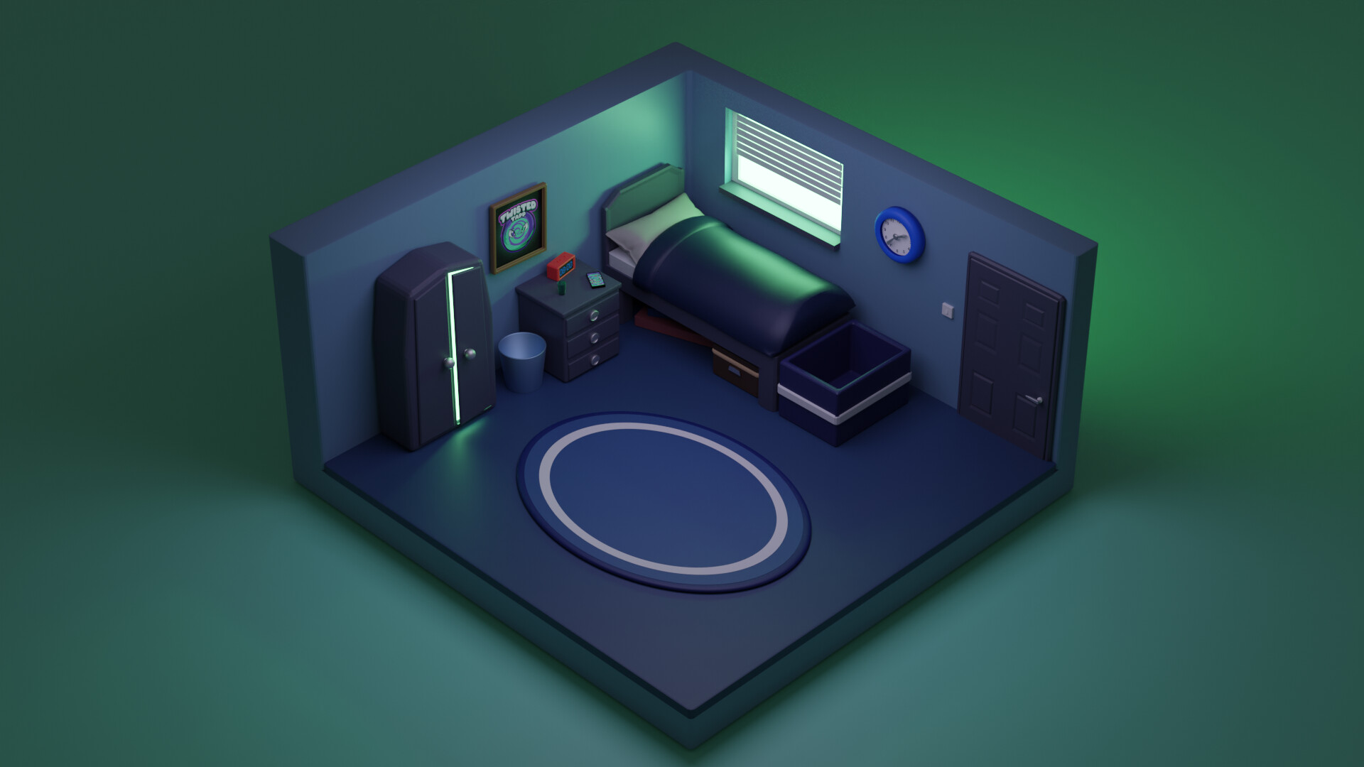 ArtStation - Bedroom Invasion