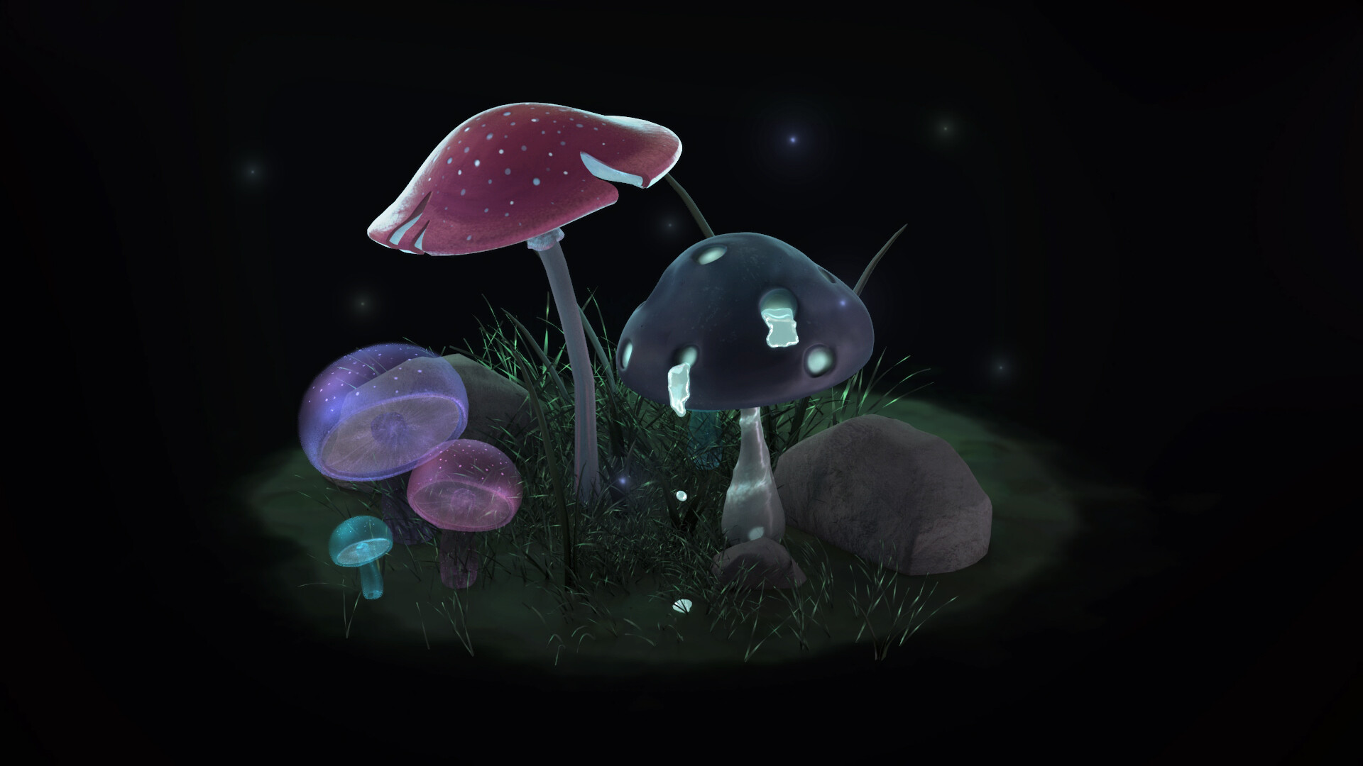 María del Carmen García - Radioactive Mushrooms