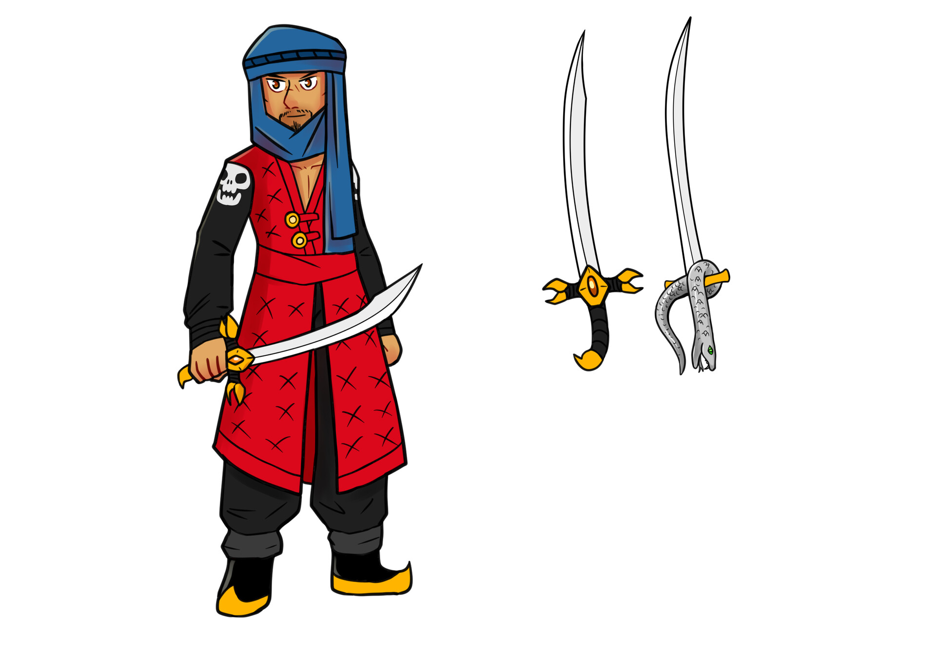 ArtStation - Arabian pirate