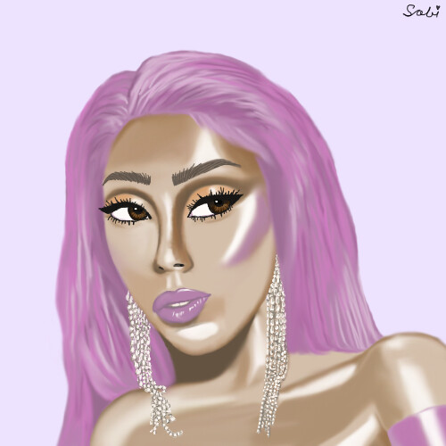 ArtStation - Doja Cat Fanart