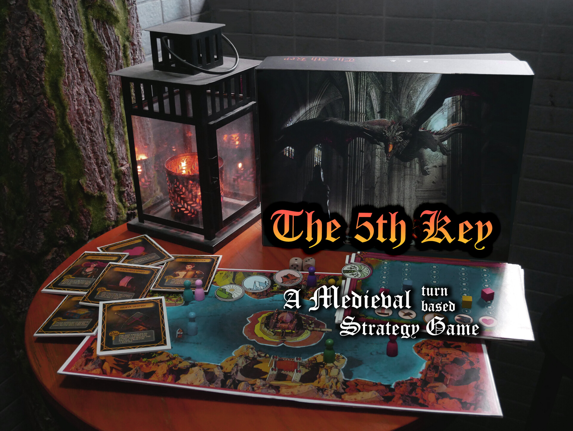 ArtStation - The 5th Key - Board game