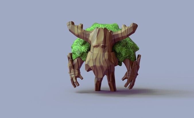 ArtStation - wooden monster