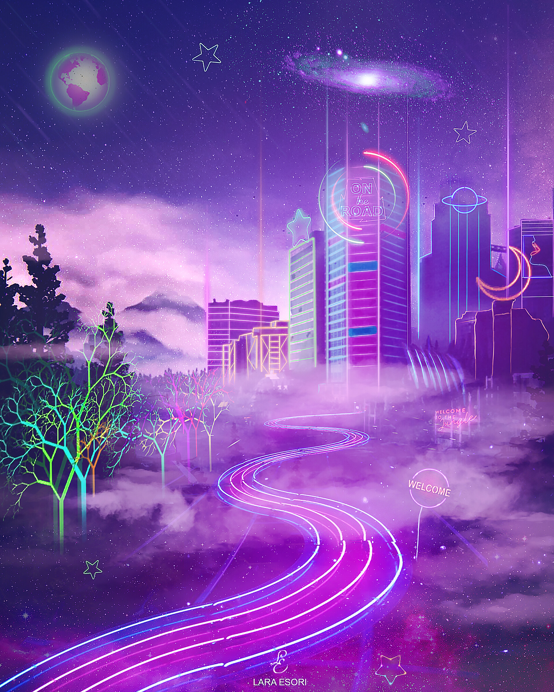 ArtStation - Neon World