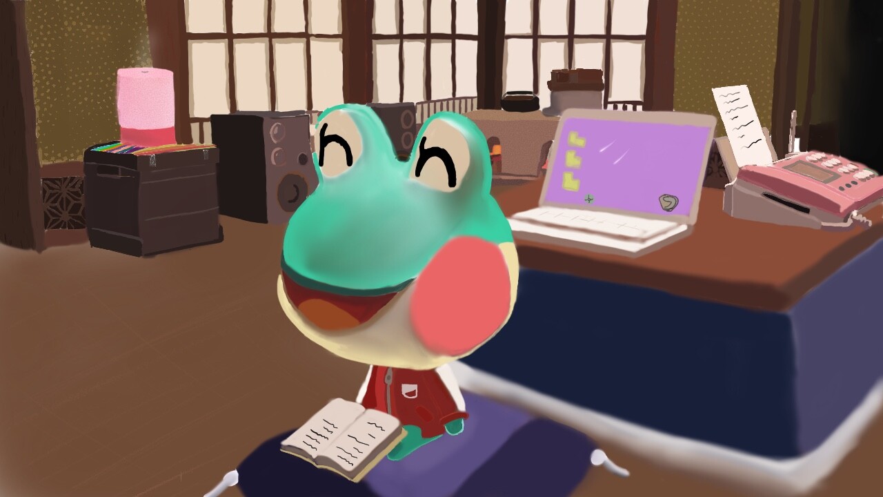 ArtStation - Lily Animal Crossing