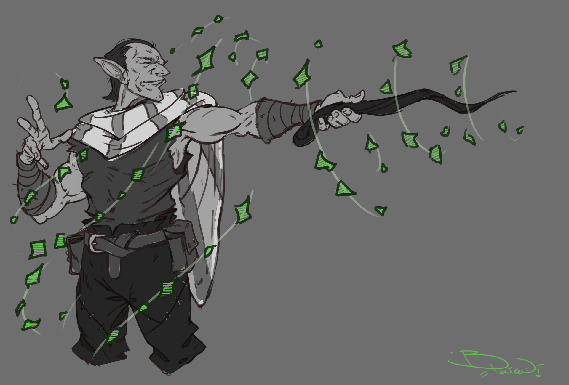 ArtStation - Elven Wizard