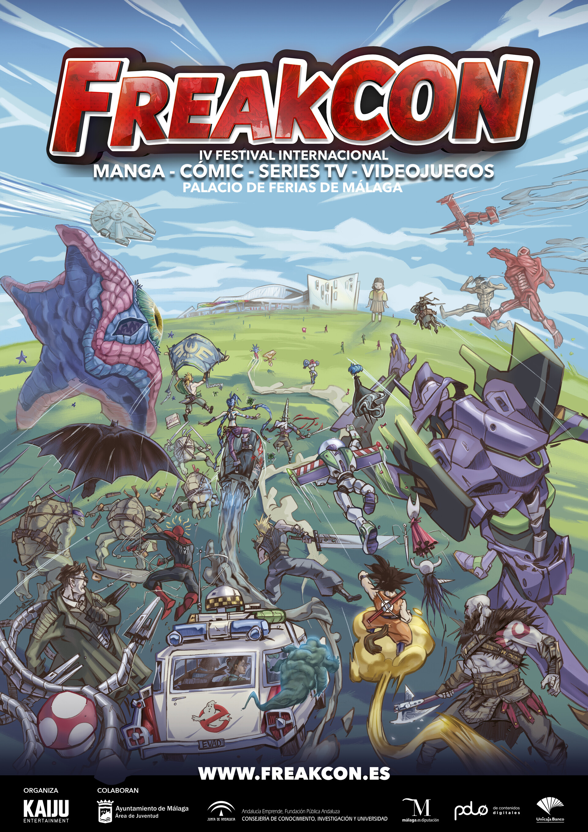 ArtStation - Cartel Freakcon Málaga 2022