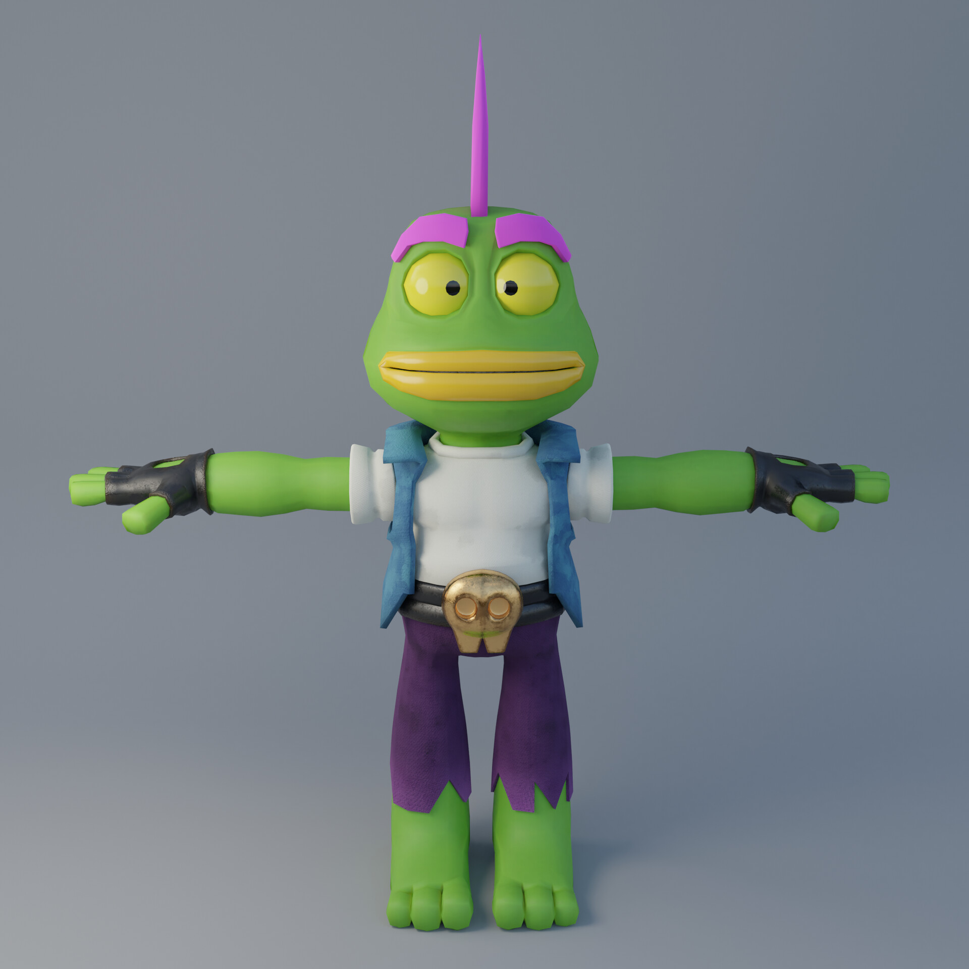 ArtStation - Spike - Alien Pirate