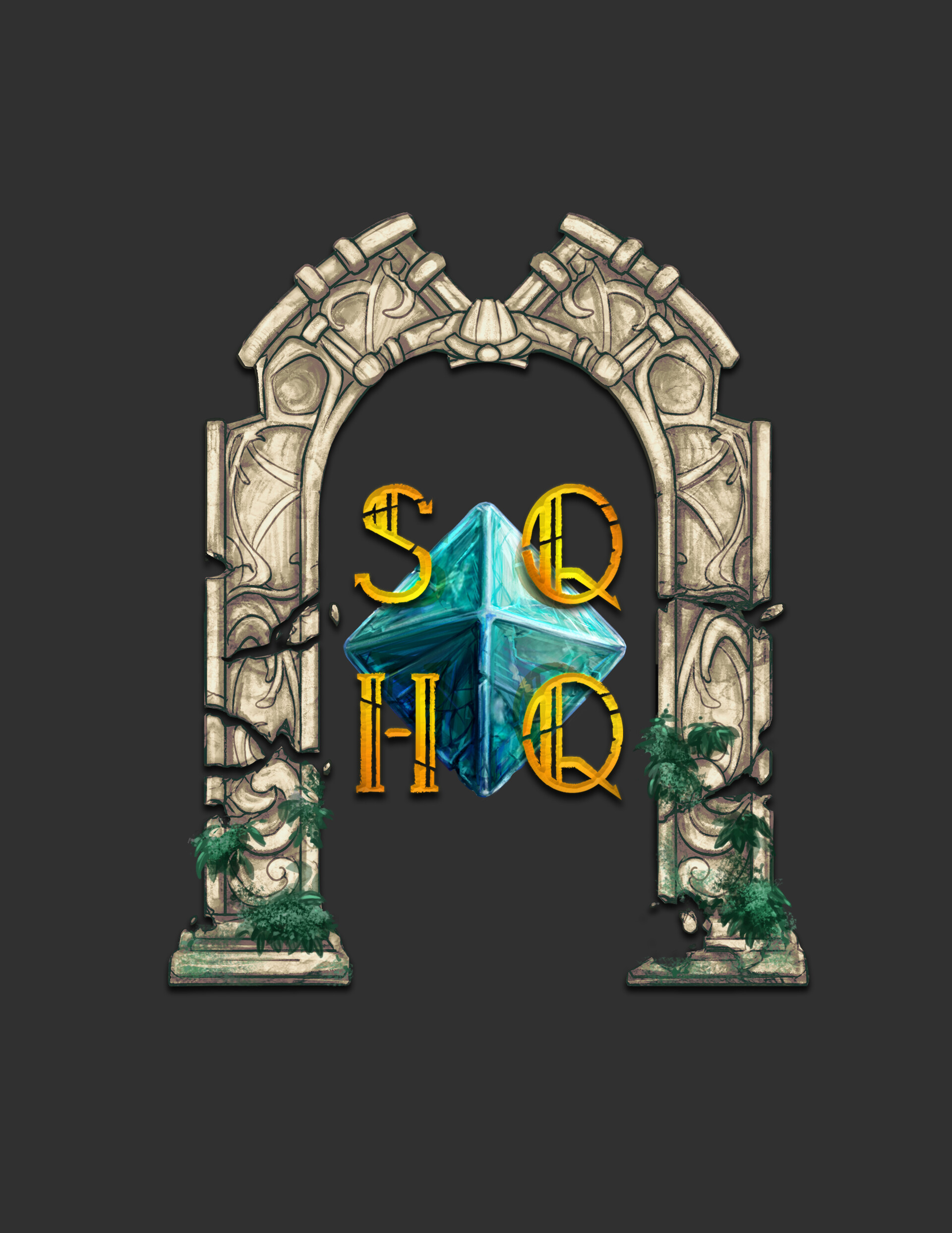 ArtStation - SQHQ Logo Ideation + Sketches